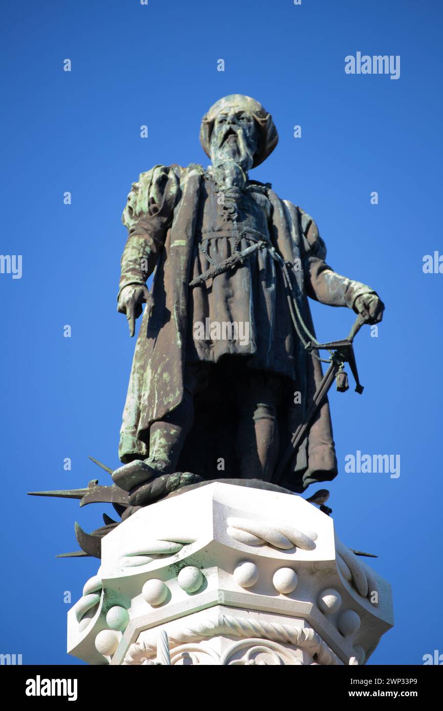 Afonso de Albuquerque Square, This dramatic statue commemorates the ...