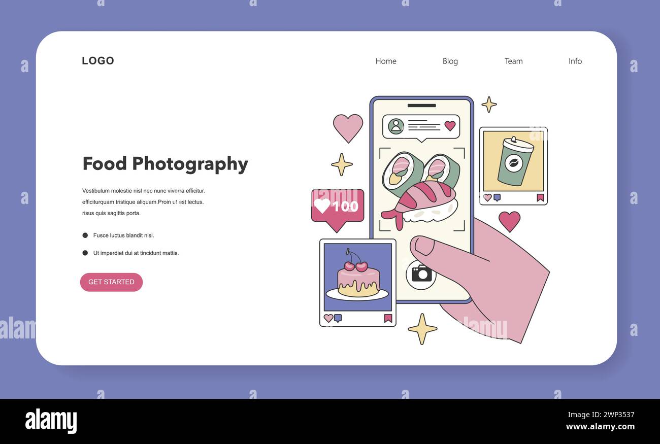 Food Photography theme. Visual feast of culinary delights captured ...