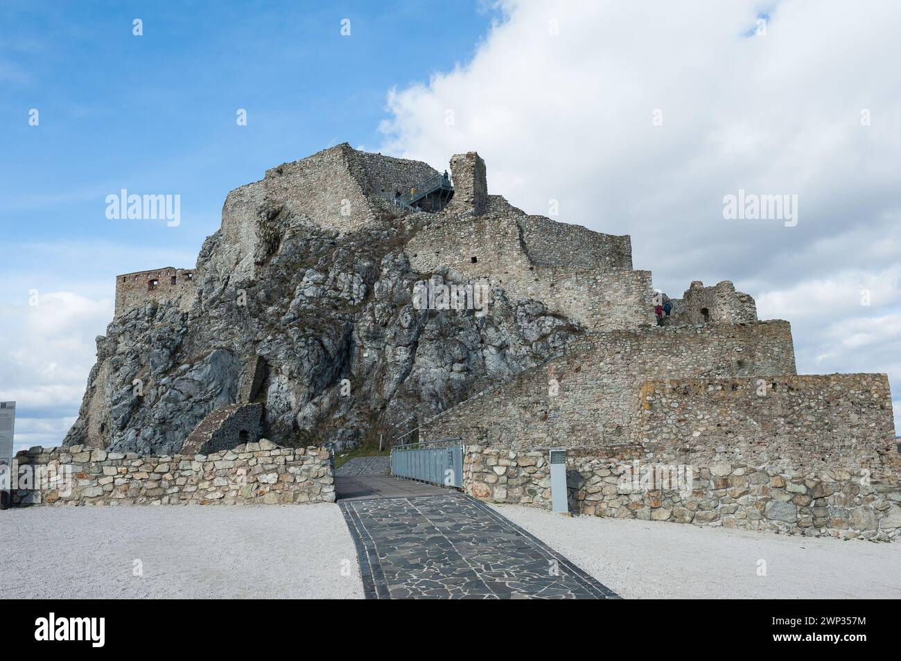 Bratislava ruin castle devin hi-res stock photography and images - Alamy