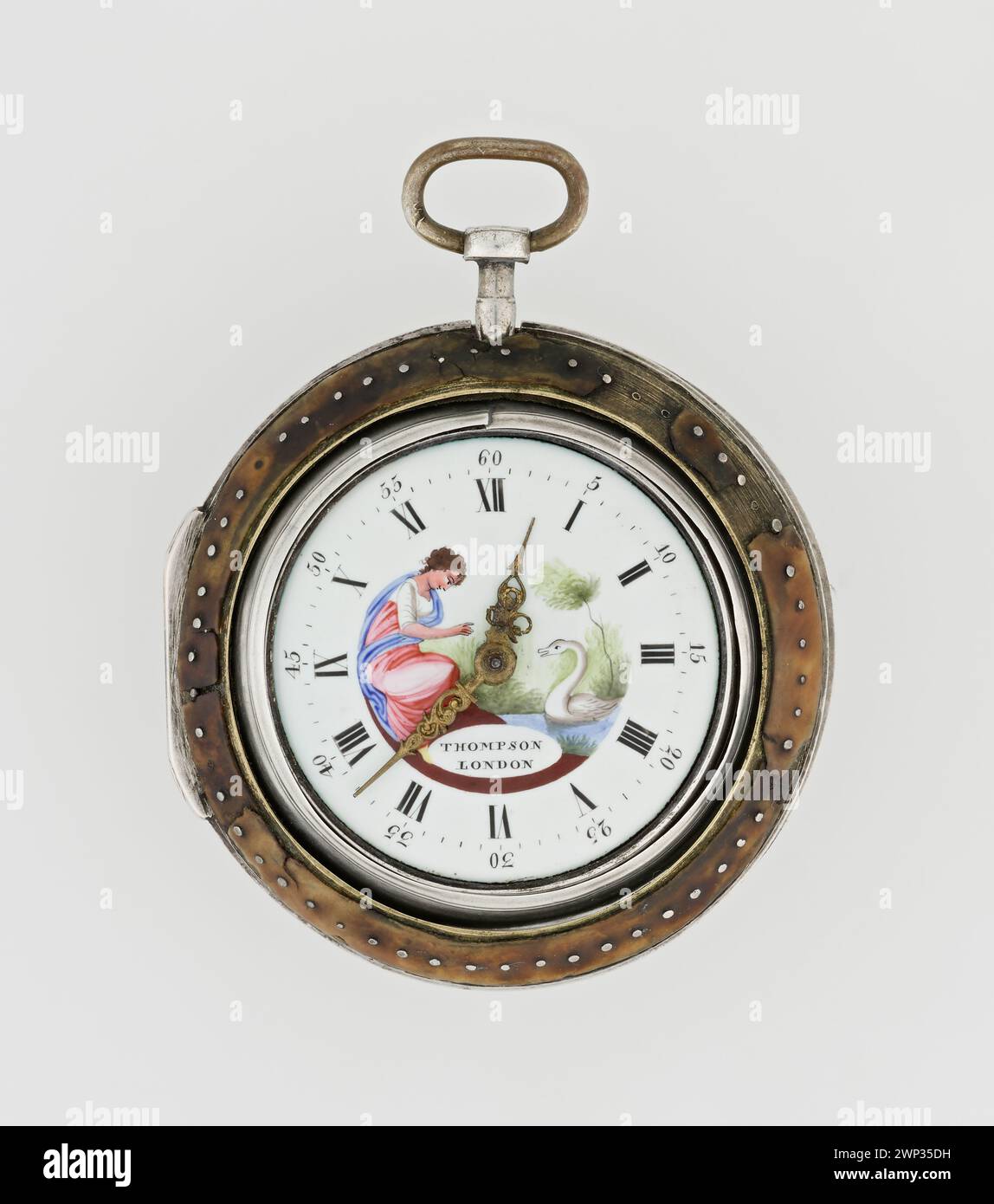 Pocket watch; Thompson; End of the 18th century (1791-00-00-1800-00-00 ...