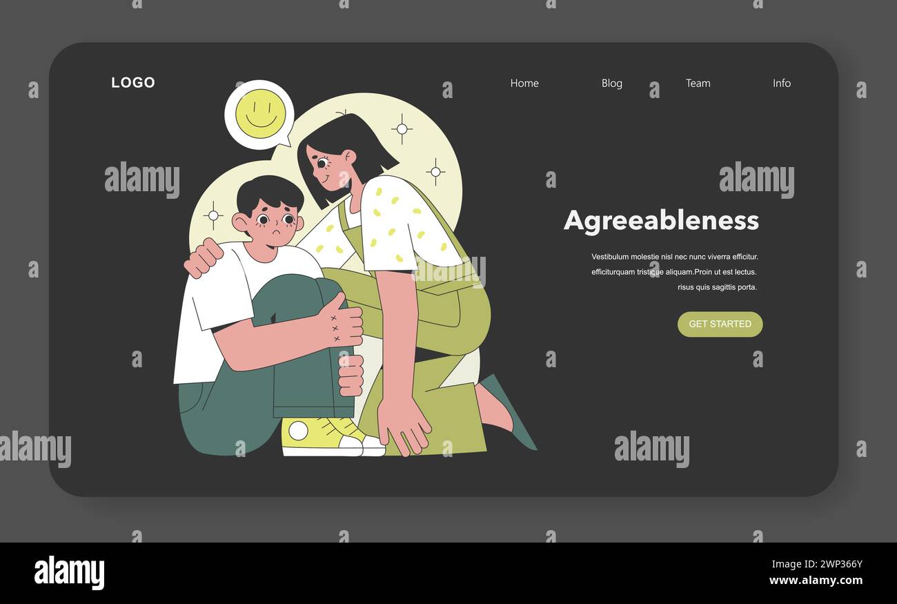 Compassionate individuals Stock Vector Images - Alamy