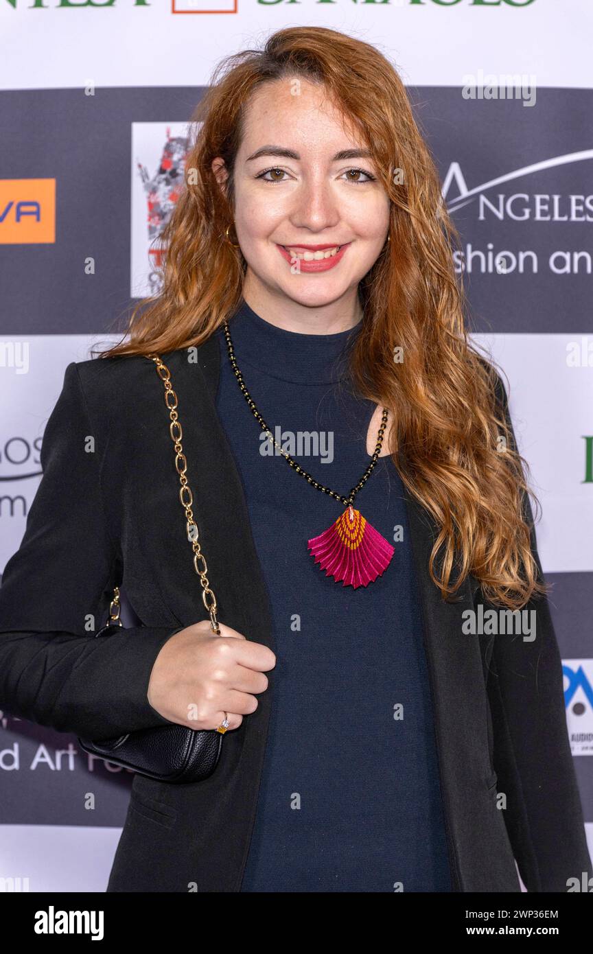 Nicole Spada bei der Eröffnung vom 19. Los Angeles, Italia - Film ...