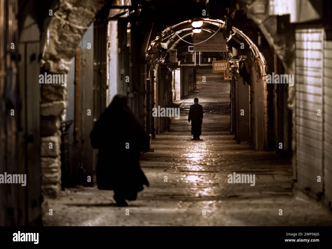 Jerusalem Old City, street, Israel Stock Photo - Alamy