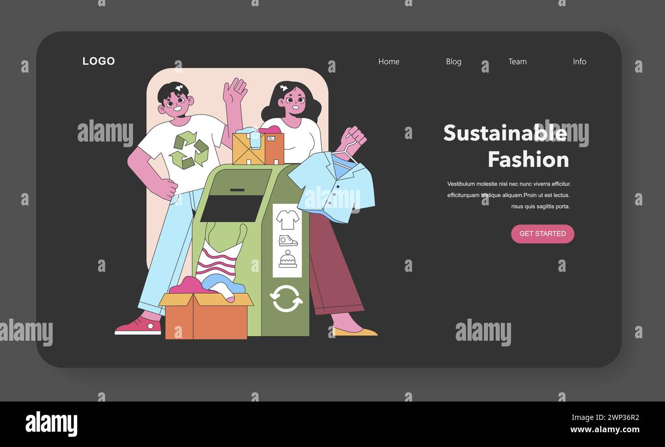 Clothing donation and recycling concept. People engaging in secondhand ...