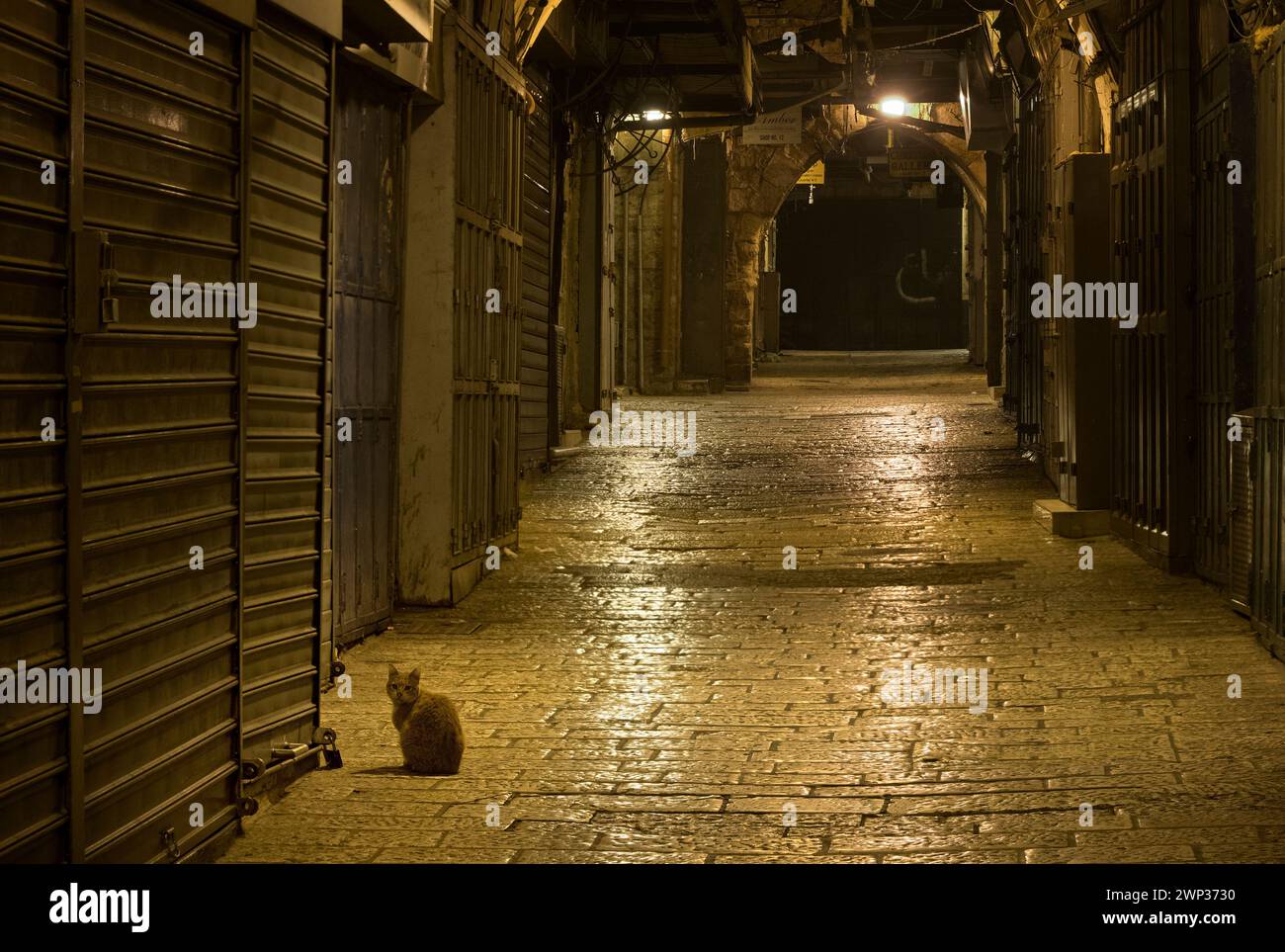 Jerusalem Old City, street, Israel Stock Photo - Alamy