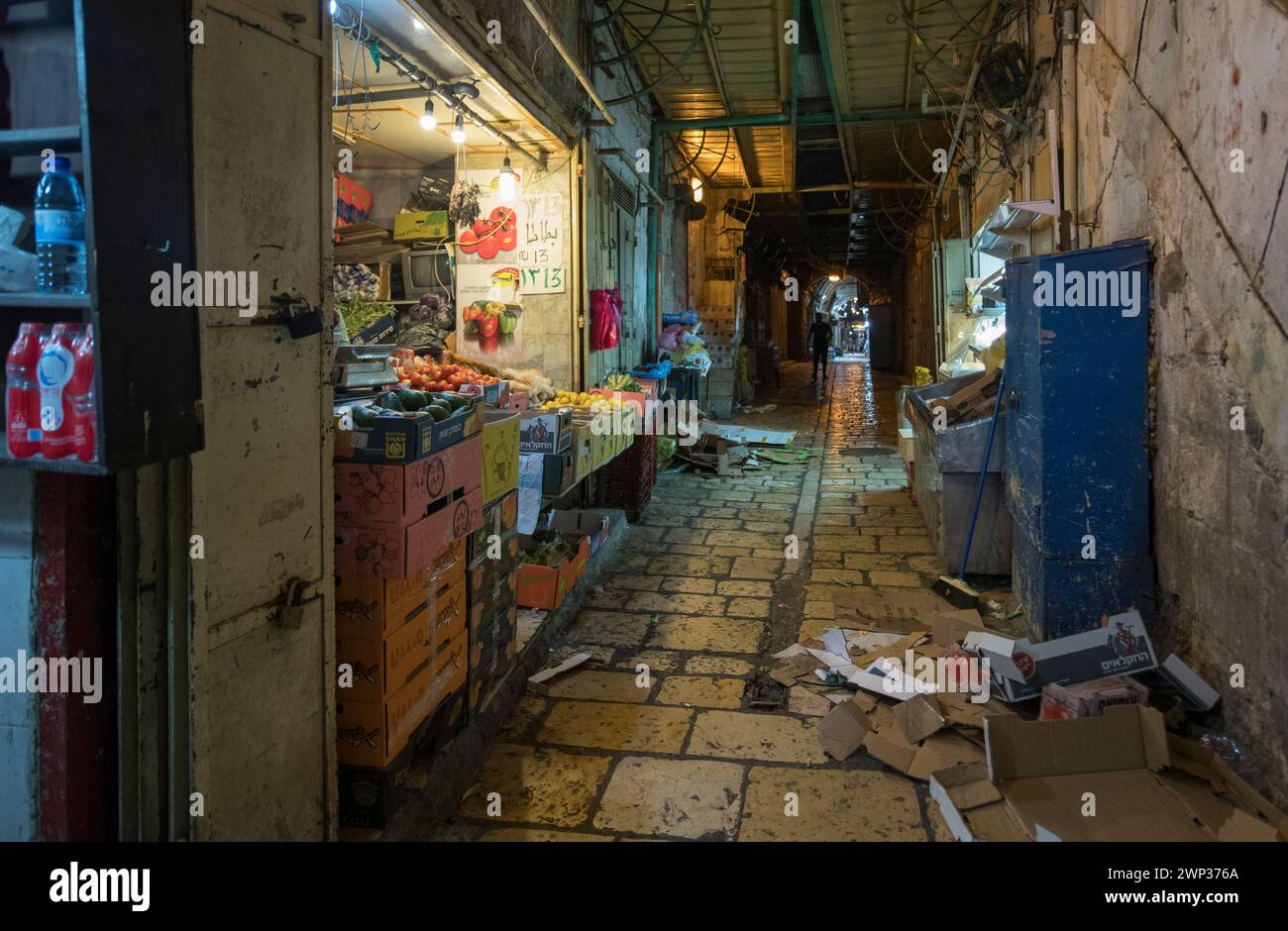 Jerusalem Old City, street, Israel Stock Photo - Alamy