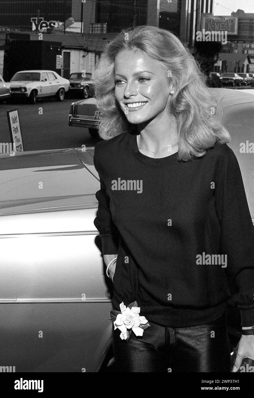 Cheryl ladd mediapunch Black and White Stock Photos & Images - Alamy