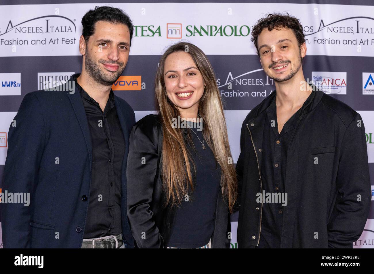 Francesco Malandrino, Maria Perlifonova und Pietro Barba bei der ...
