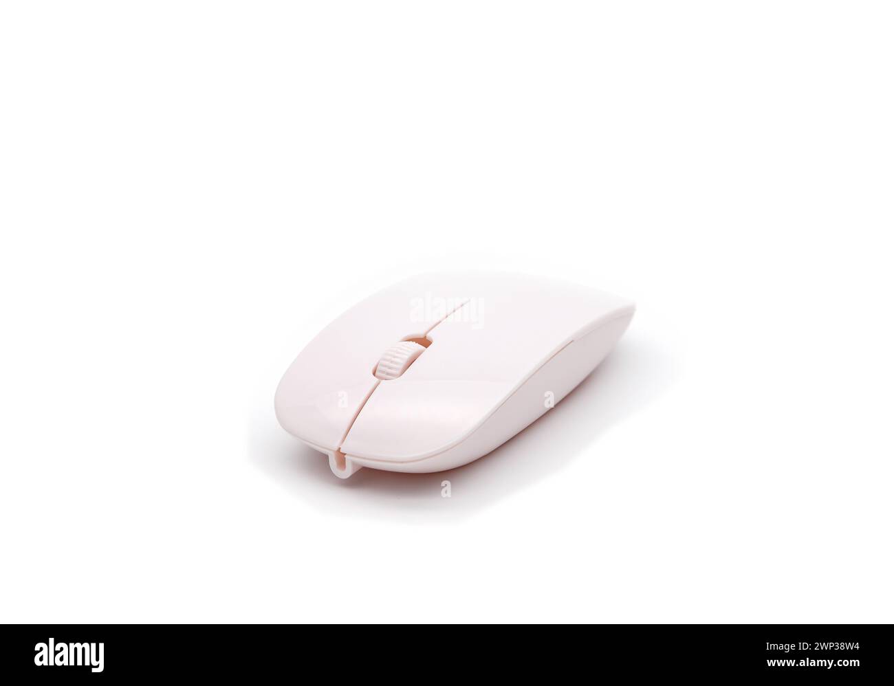 Wireless computer mouse isolated on white background Stock Photo - Alamy