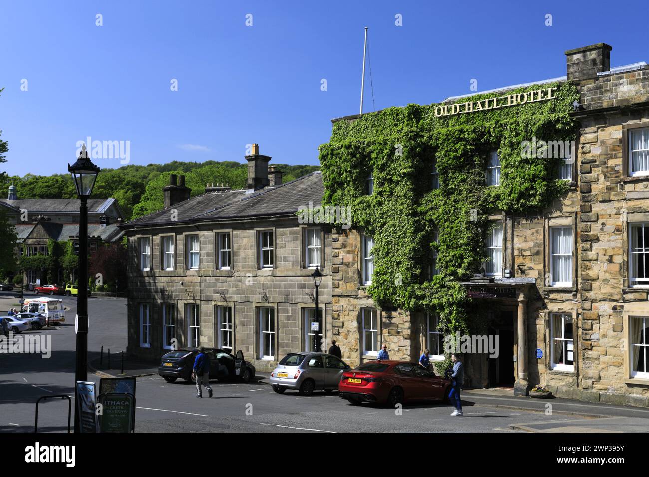 The Old Hall Hotel, Buxton spa town, Peak District National Park ...
