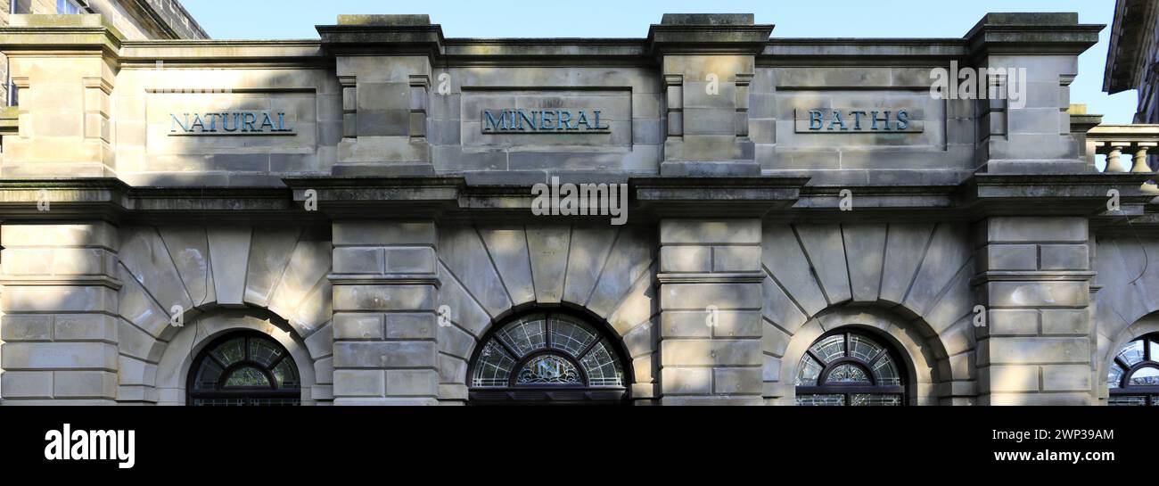 The Natural Mineral Baths, Cavendish Shopping Centre, Buxton town, Peak ...