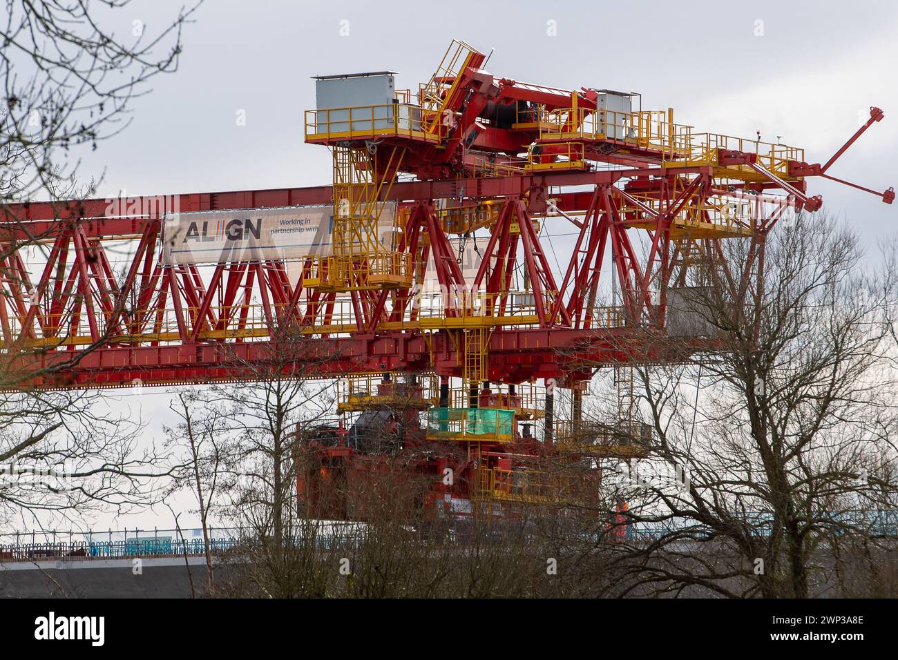 Harefield, UK. 4th March, 2024. HS2 have been carrying out urgent ...