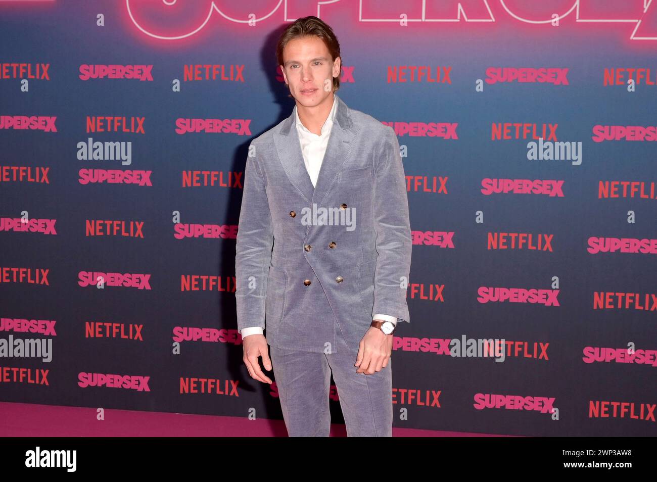 Giulio Greco bei der Premiere des Netflix-Miniserie 'Supersex' im ...
