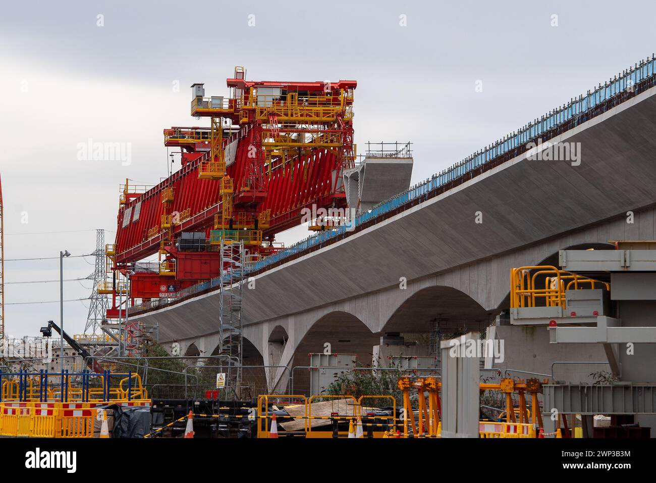 Harefield, UK. 4th March, 2024. HS2 have been carrying out urgent ...