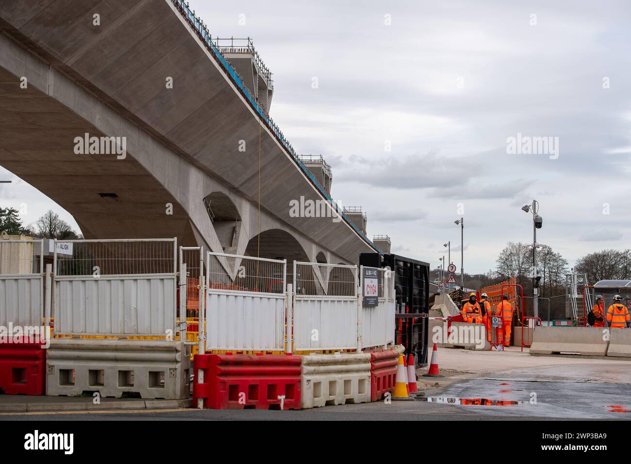 Harefield, UK. 4th March, 2024. HS2 have been carrying out urgent ...