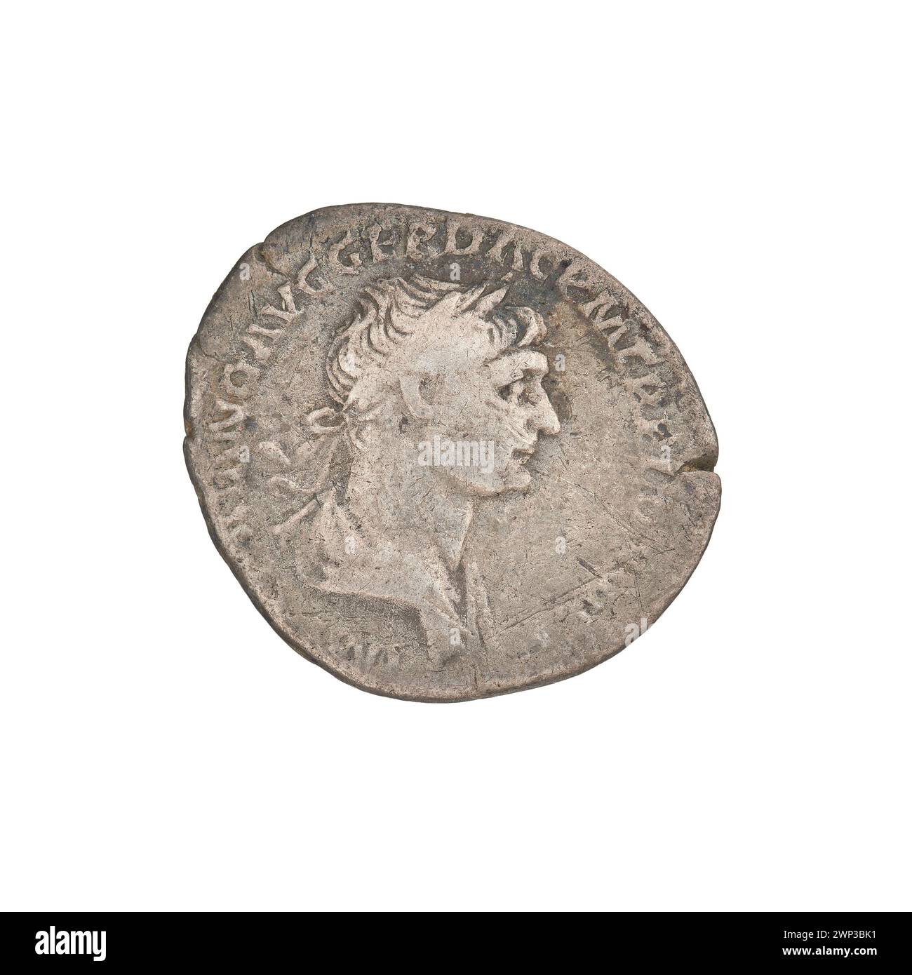 Silver roman denarius from Cut Out Stock Images & Pictures - Alamy