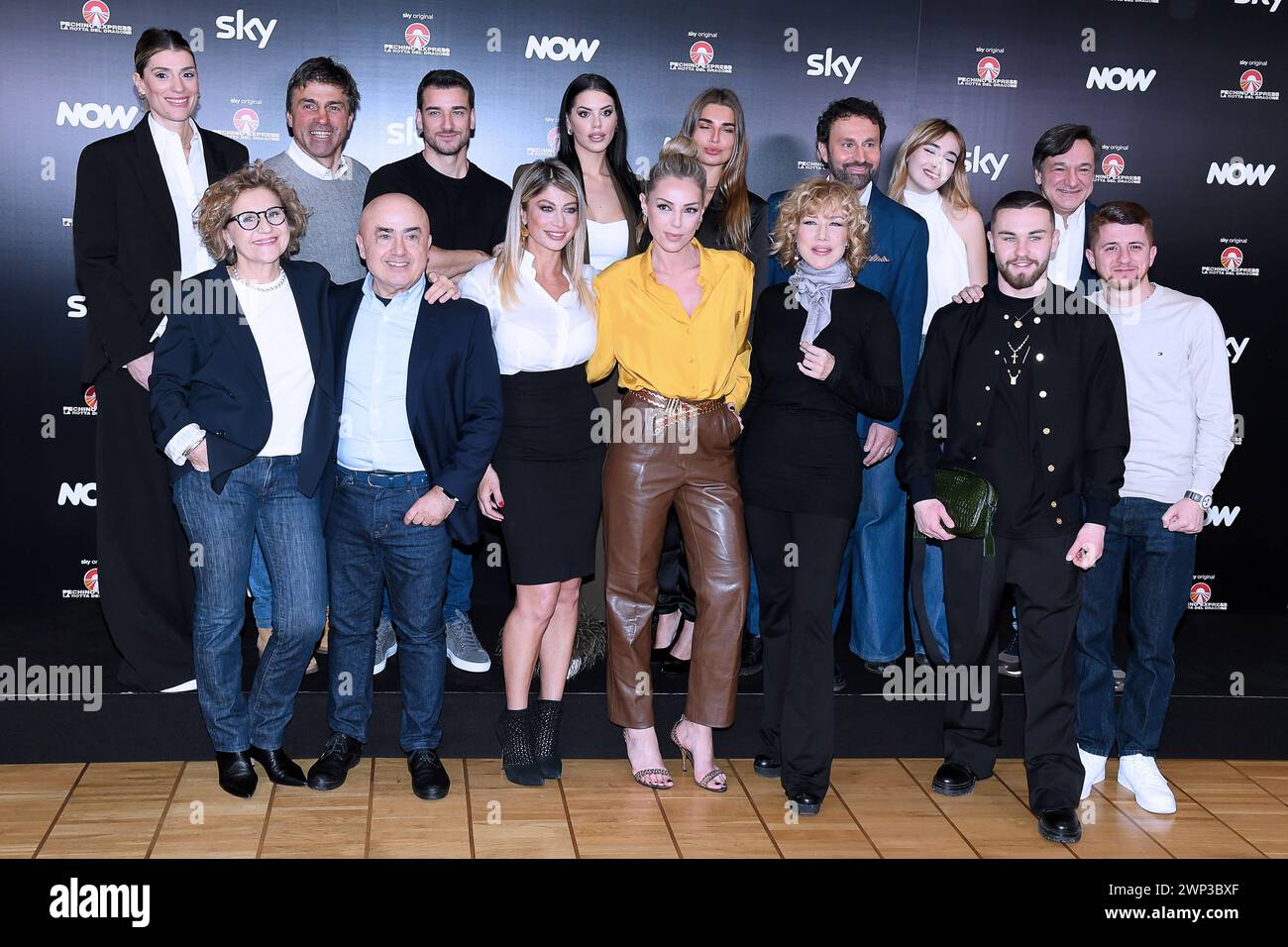 Milano, Italy. 05th Mar, 2024. Milano, Photocall nuova stagione di ...