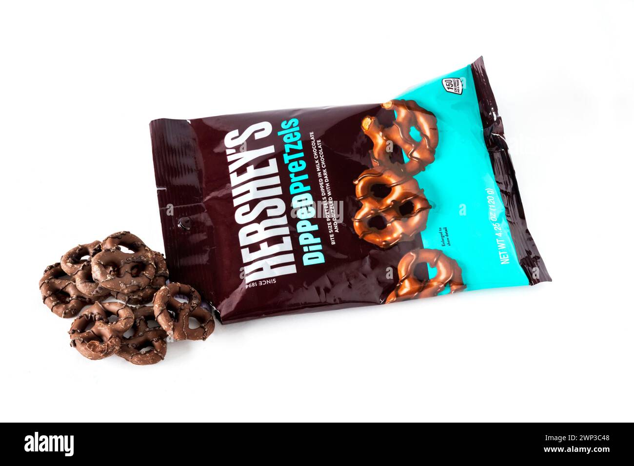 Hersheys dipped pretzels Cut Out Stock Images & Pictures - Alamy