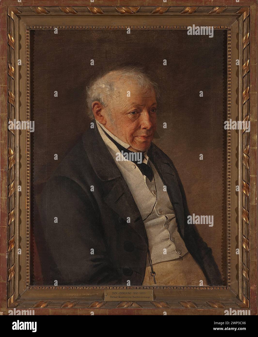 Portrait of Ksawery Bnów, the artist, captain of the Kościuszkowski ...