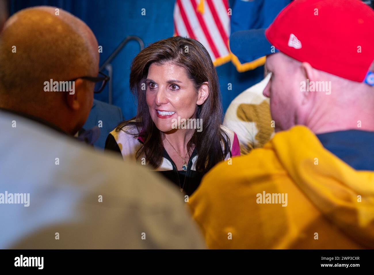 Former UN Ambassador and Republican Presidential Candidate, Nikki ...