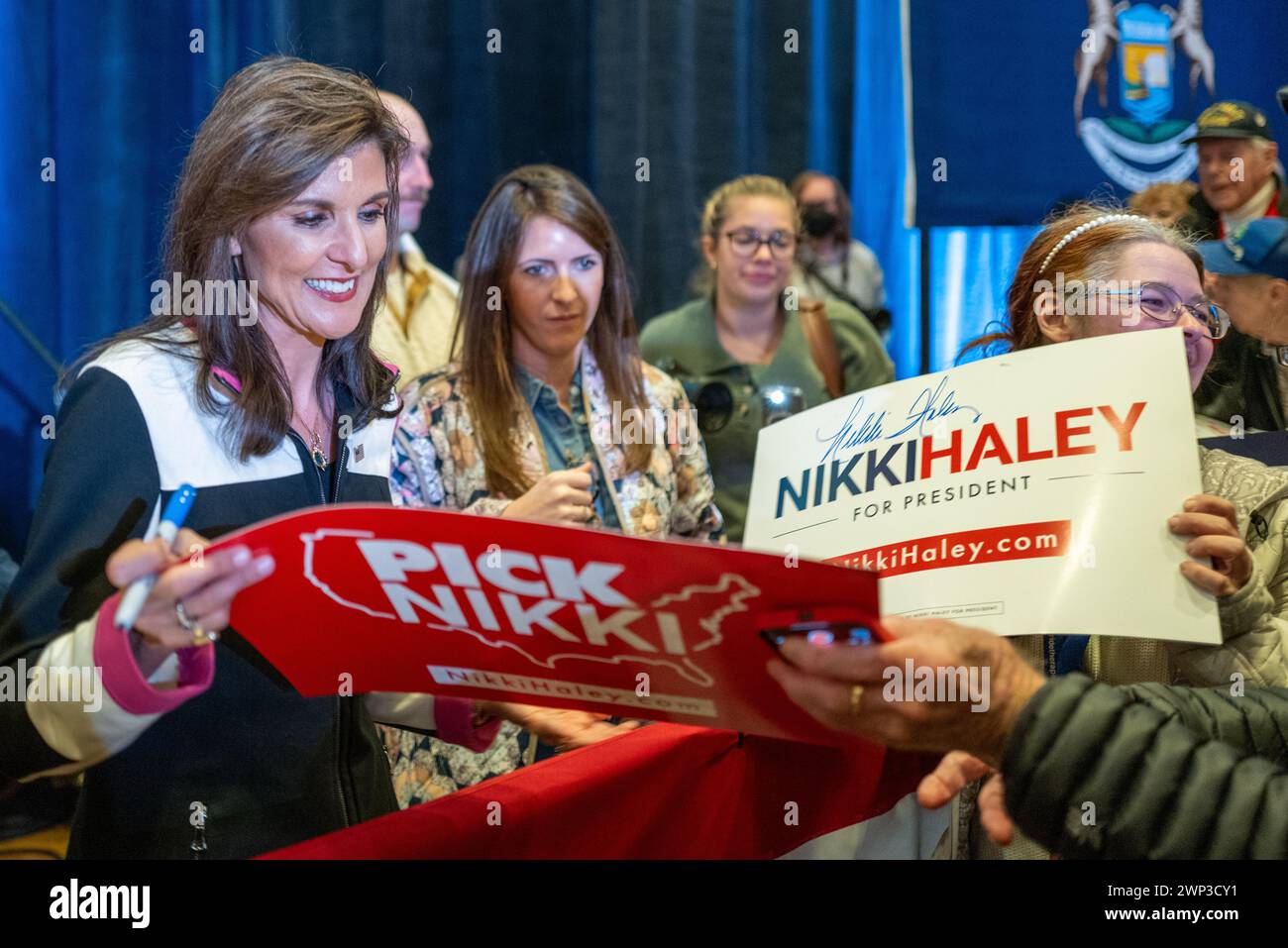 Former UN Ambassador and Republican Presidential Candidate, Nikki ...
