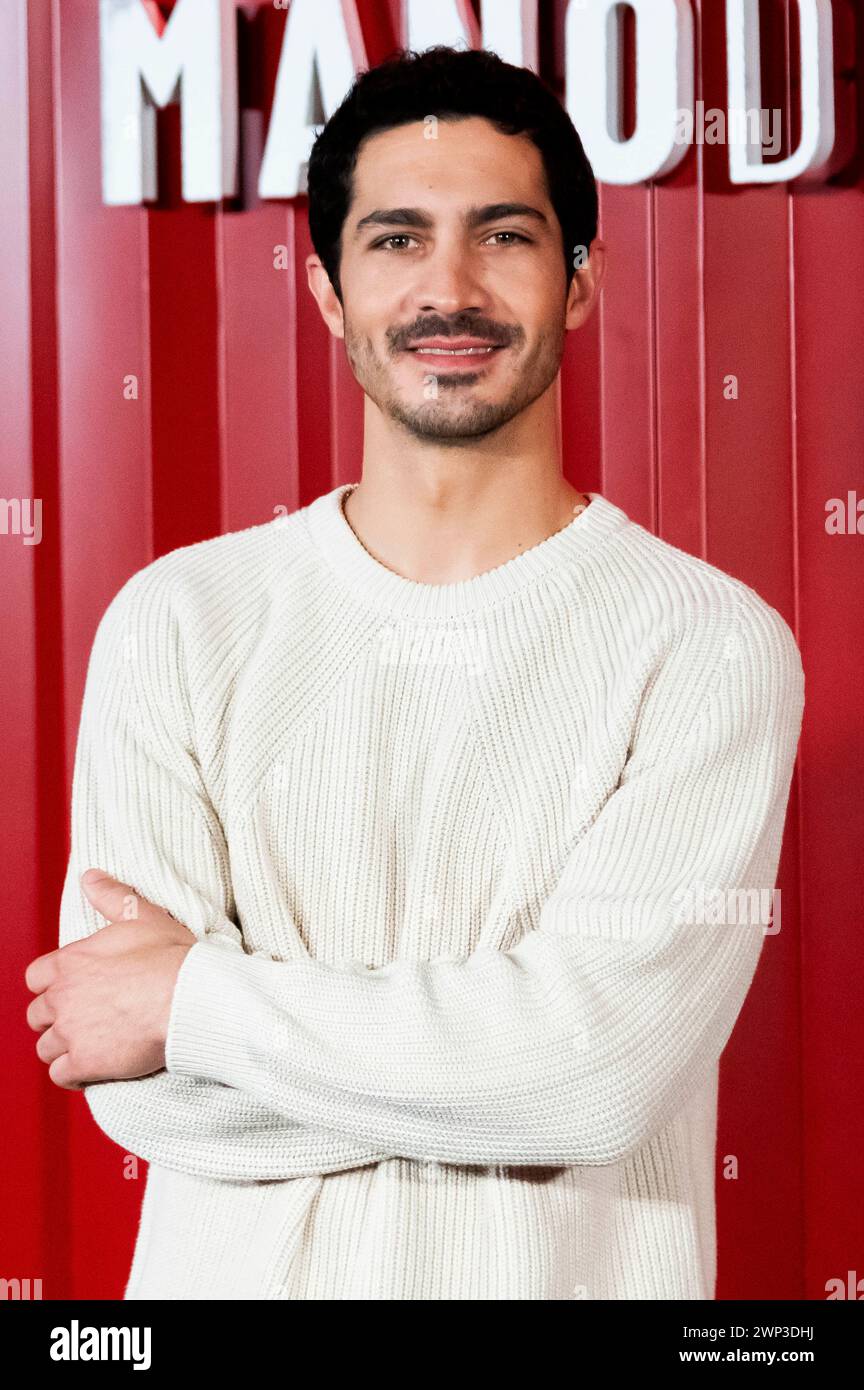Chino Darin beim Photocall zur Netflix-Serie 'Mano de hierro / Mit ...