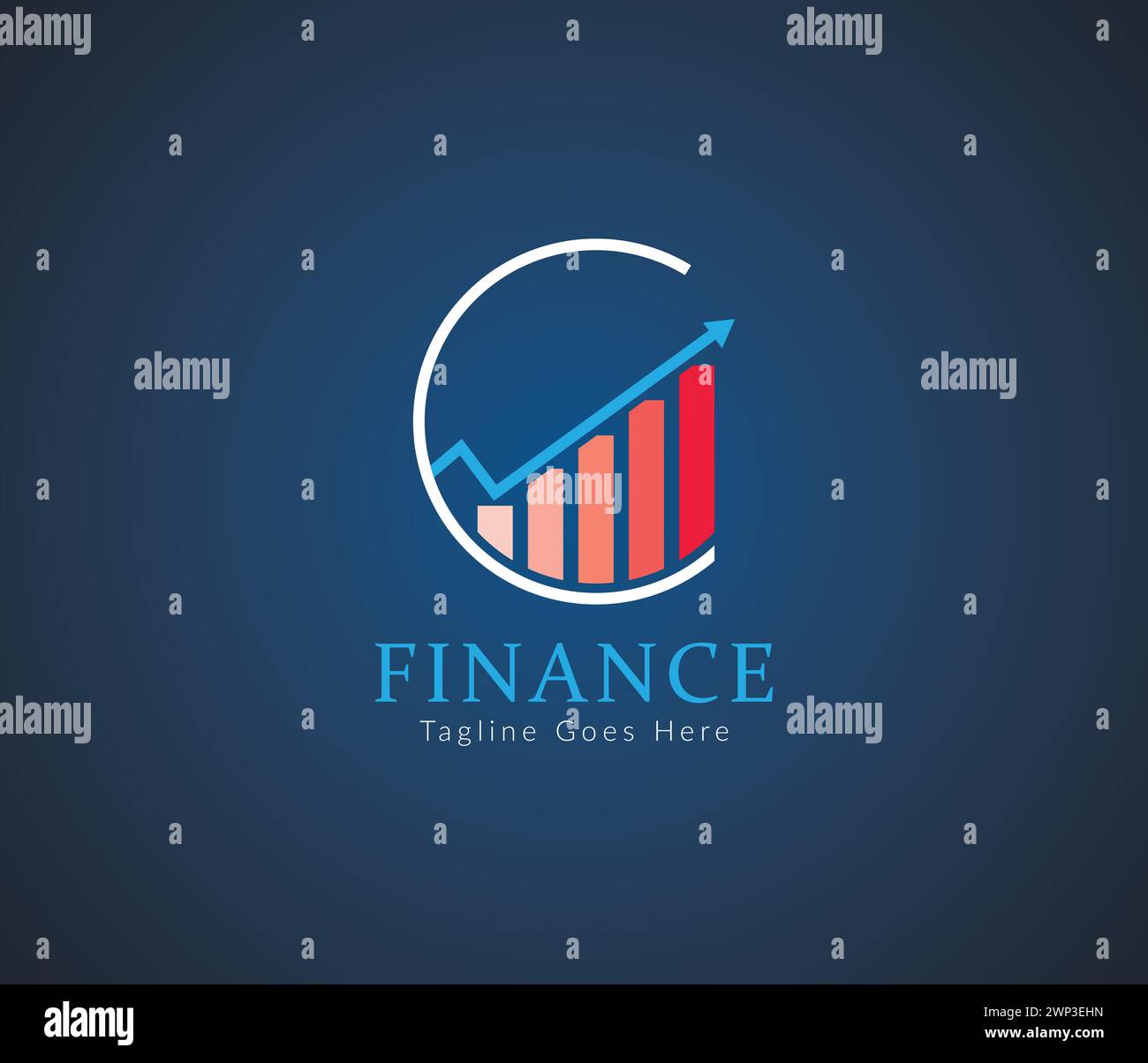 Accounting Business Logo Template, Marketing Logo, Finance Logo Vector ...