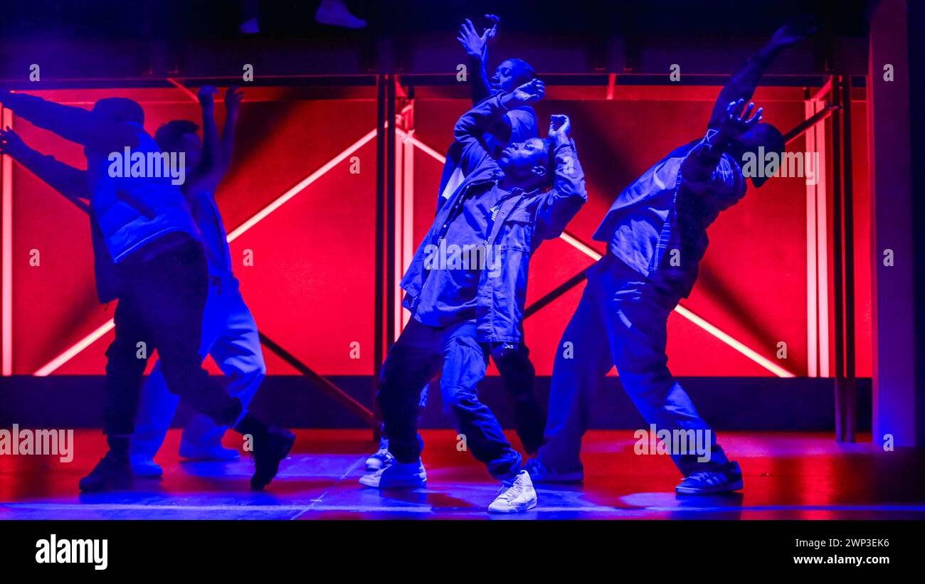 London, UK. 05th Mar, 2024. The six new cast members perform excerpts ...