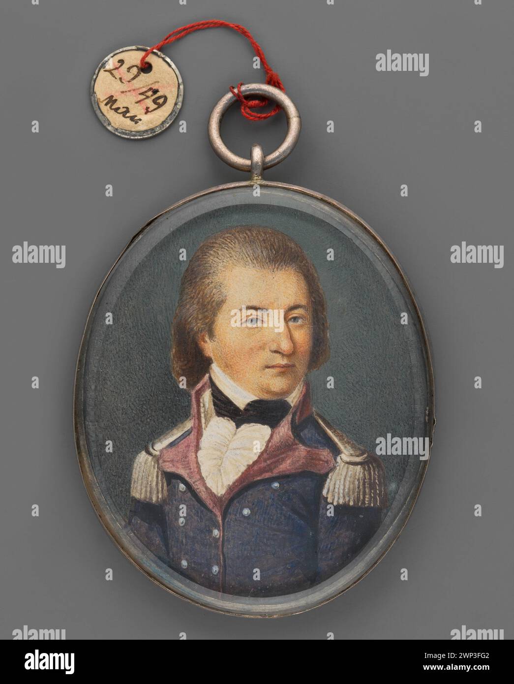 Portrait of the young general of Jan Henryk D Browski (1755-1818) in ...