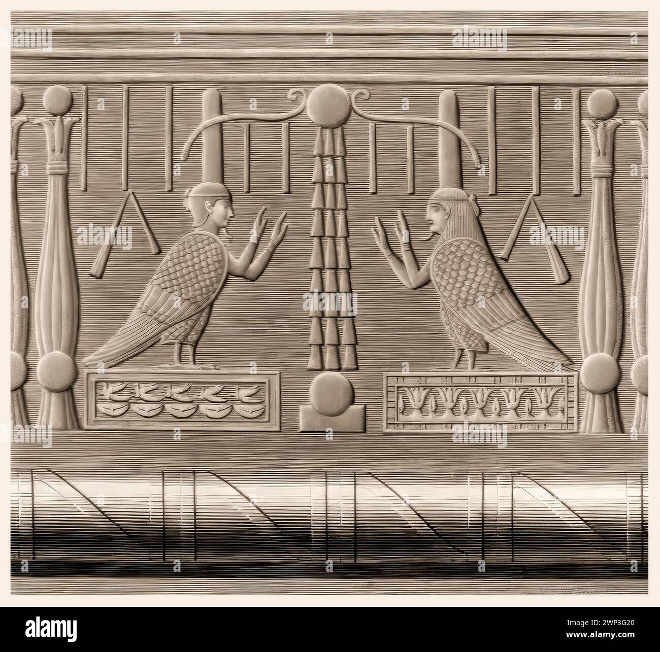 Ancient Dendera Temple complex, Dendera, Egypt Stock Photo - Alamy