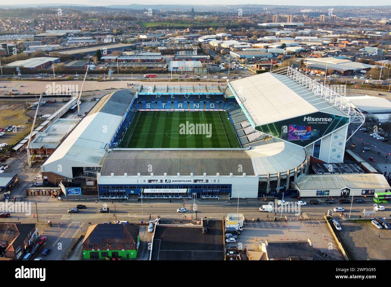 Aerial view of elland road hi-res stock photography and images - Alamy