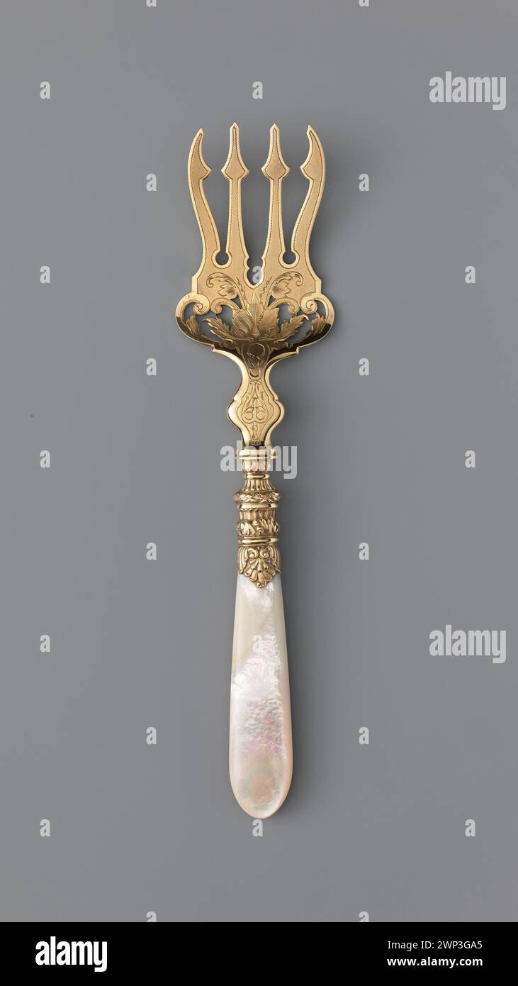 Utensil for handling fish, produced by Werner and S-ka in Warsaw in ...