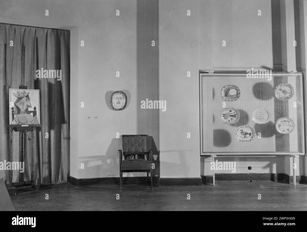 Artist pablo picasso 1971 Black and White Stock Photos & Images - Alamy