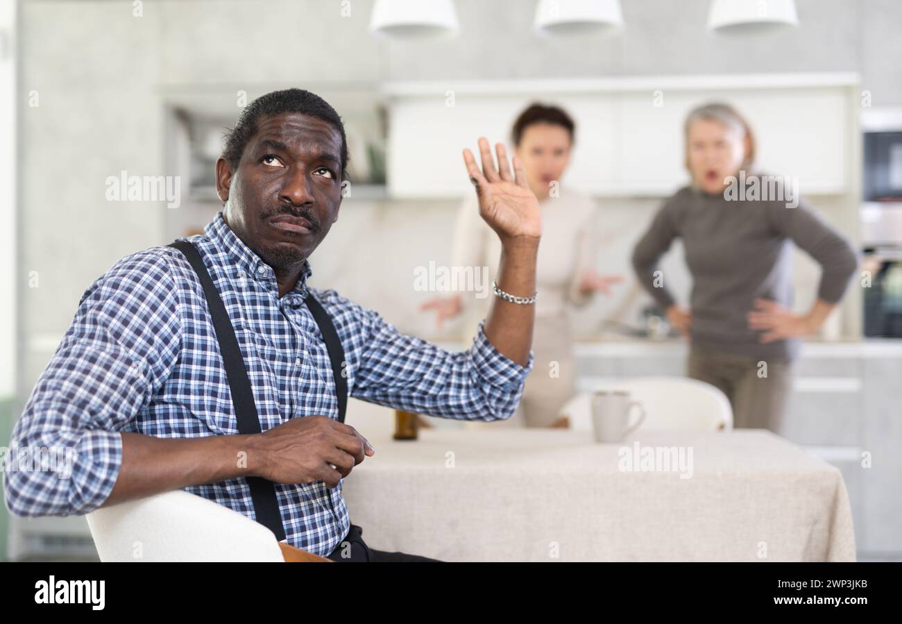 Woman and resentment and kitchen hi-res stock photography and images ...