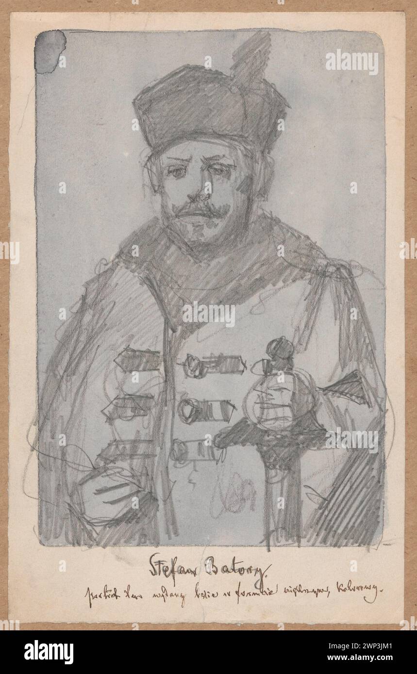 Stefan batory krol polski 1533 1586 ikonografia hi-res stock ...