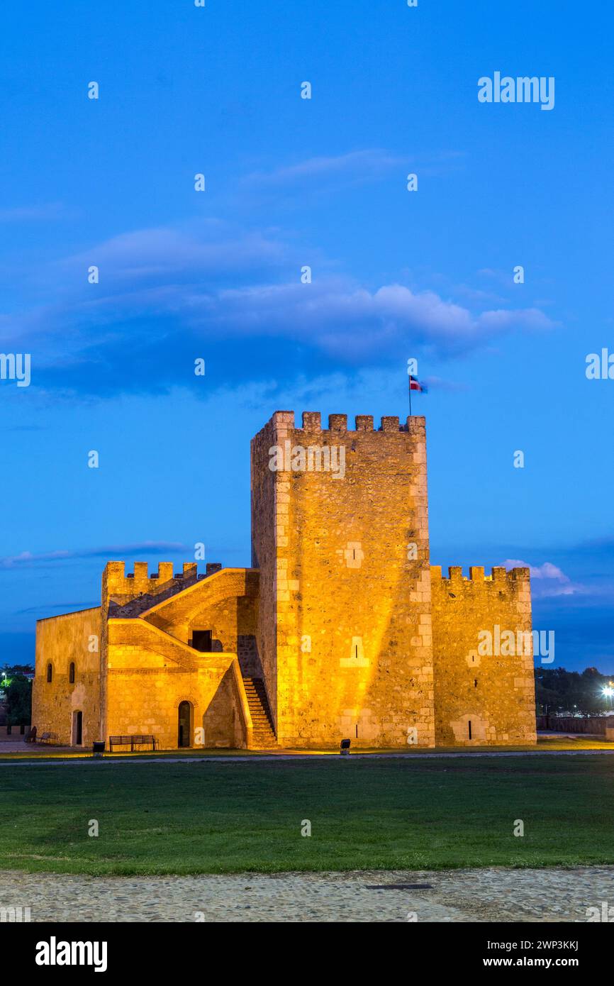 The Ozama Fortress, or Fortaleza Ozama, in the Colonial City of Santo ...
