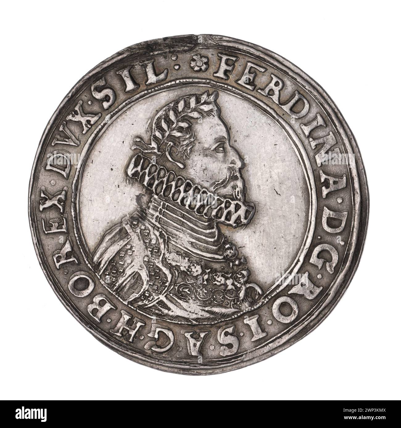 Silver thaler depicting Ferdinand II, Roman-German emperor (1617-1637 ...