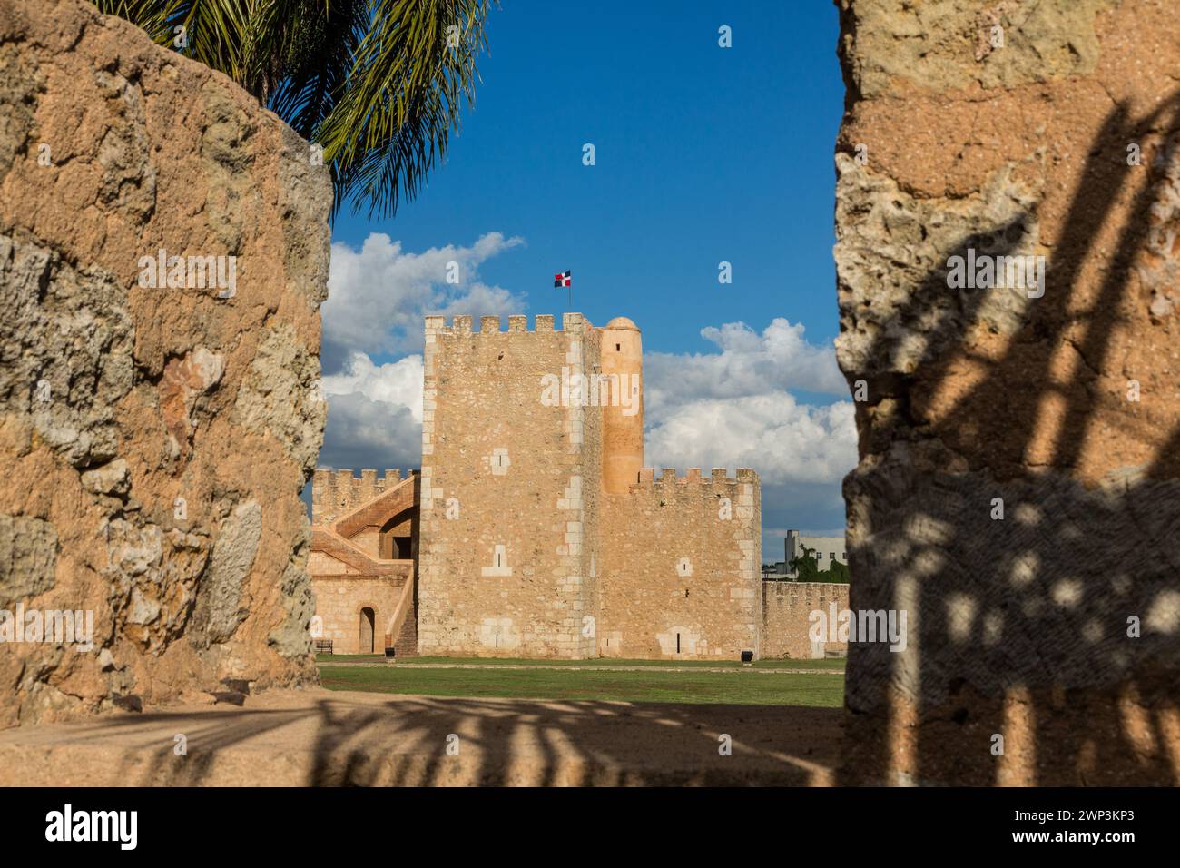The Ozama Fortress, or Fortaleza Ozama, in the Colonial City of Santo ...