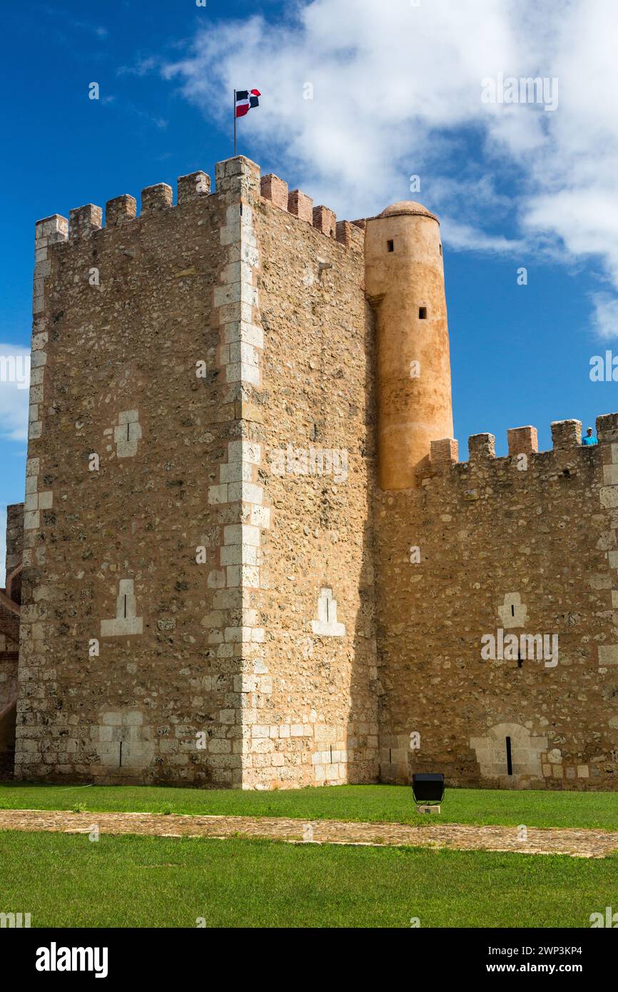 The Ozama Fortress, or Fortaleza Ozama, in the Colonial City of Santo ...