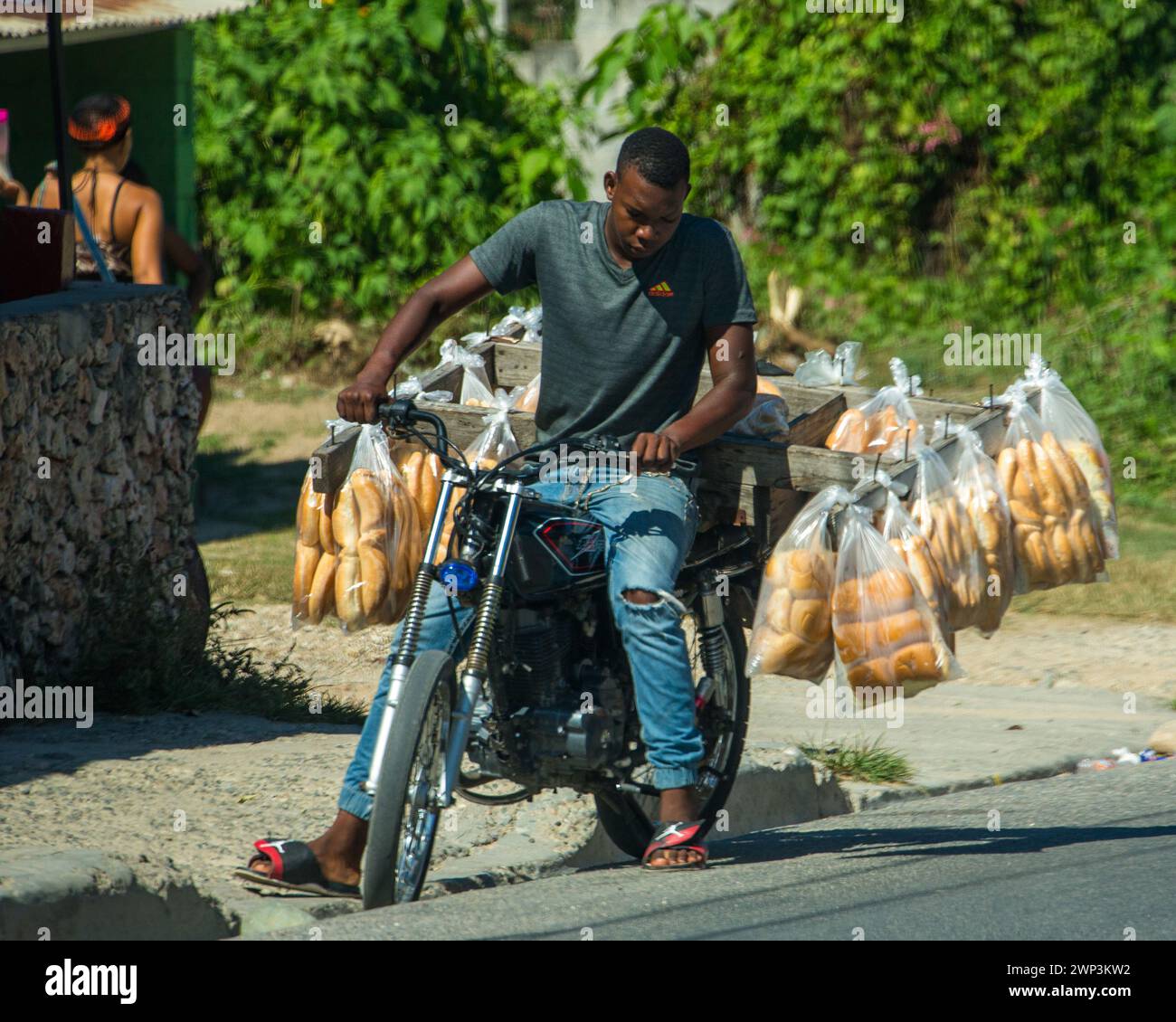 A bread delivery man hi-res stock photography and images - Alamy