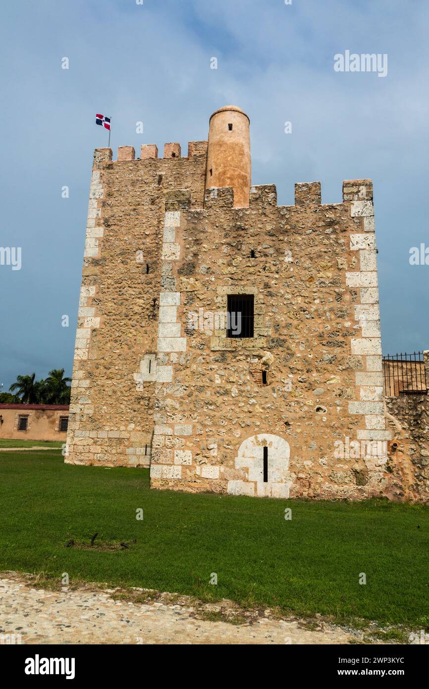 The Ozama Fortress, or Fortaleza Ozama, in the Colonial City of Santo ...