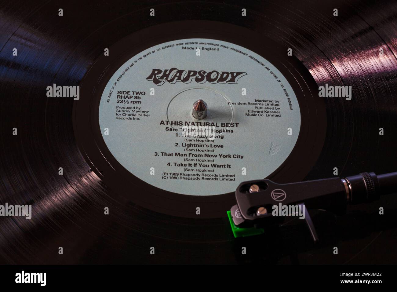 Sam lightnin hopkins lp hi-res stock photography and images - Alamy