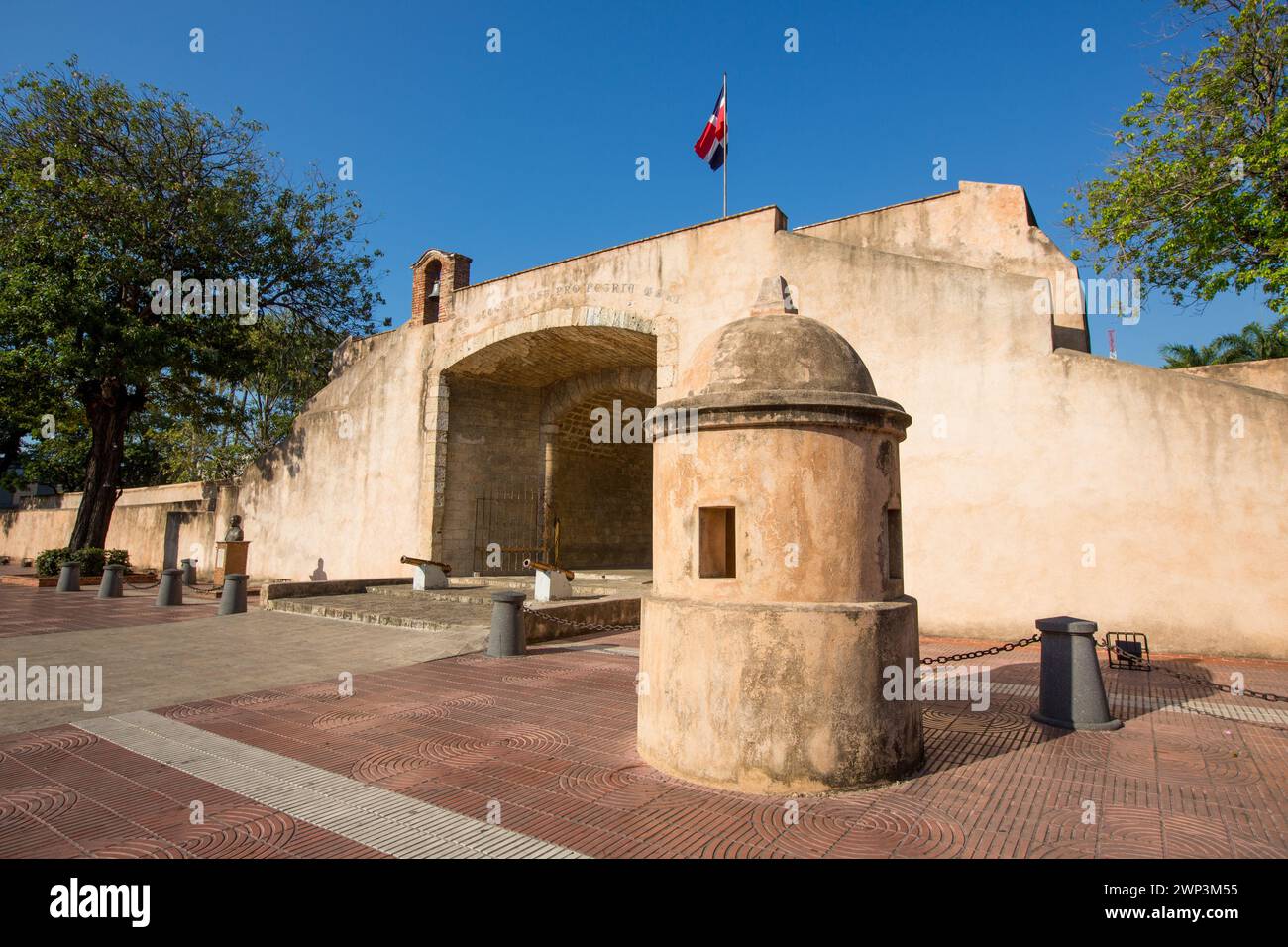 La Puerta del Conde or the Count's Gate in the defensive wall around ...