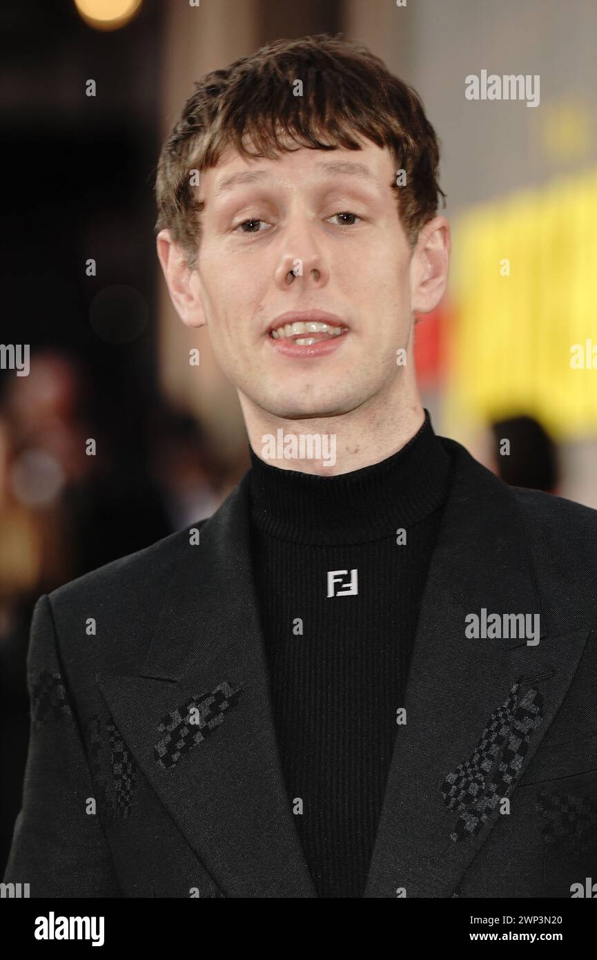 Josh Finan attends the premiere of the Netflix series The Gentlemen at the Theatre Royal Drury ...