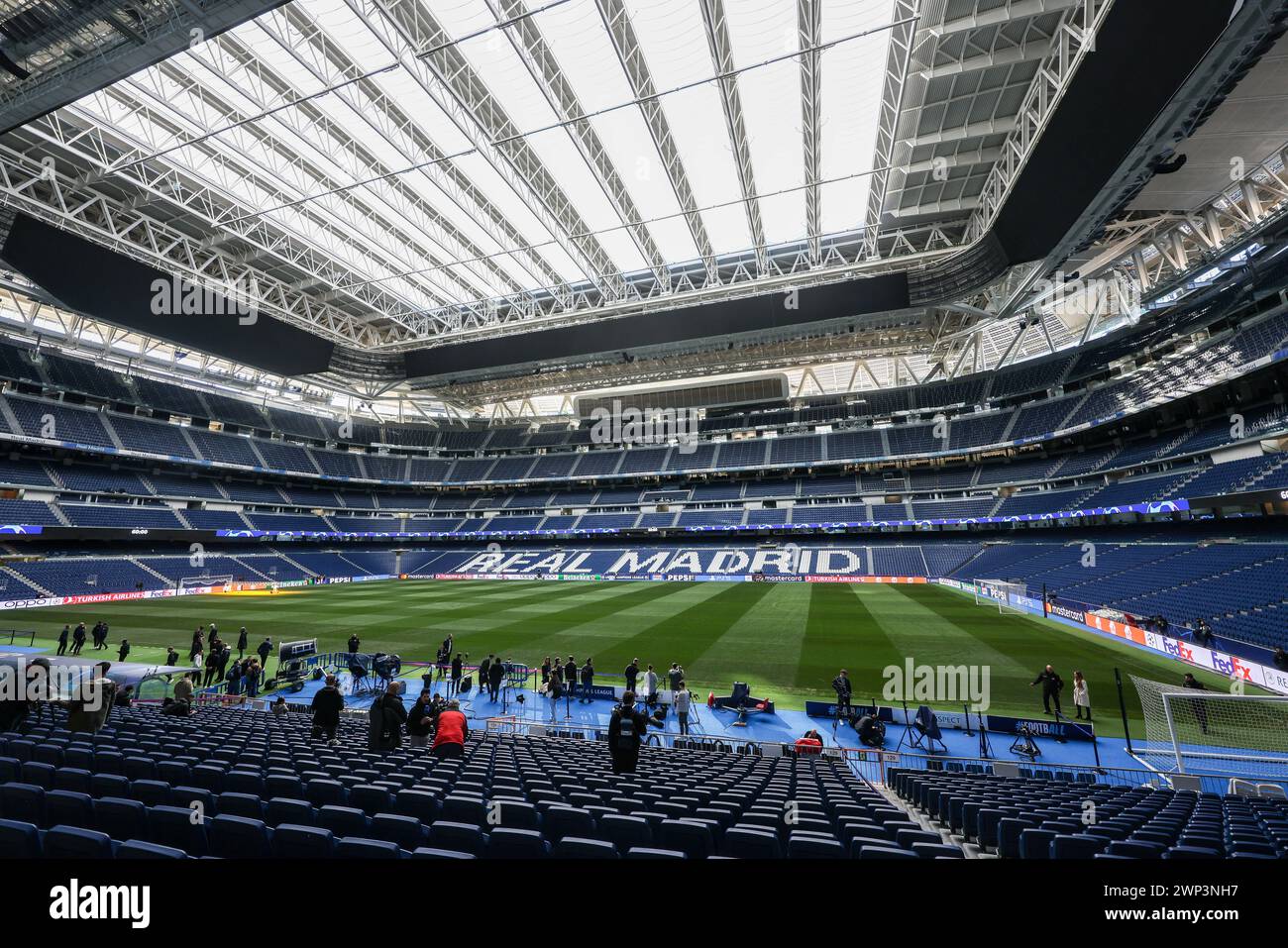 Madrid, Spain. 05th Mar, 2024. Soccer: Champions League, round of 16 ...