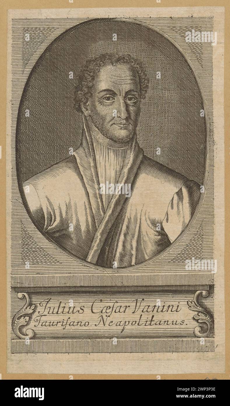 Julius Caesar Vanini was a 17th-century philosopher and free thinker ...