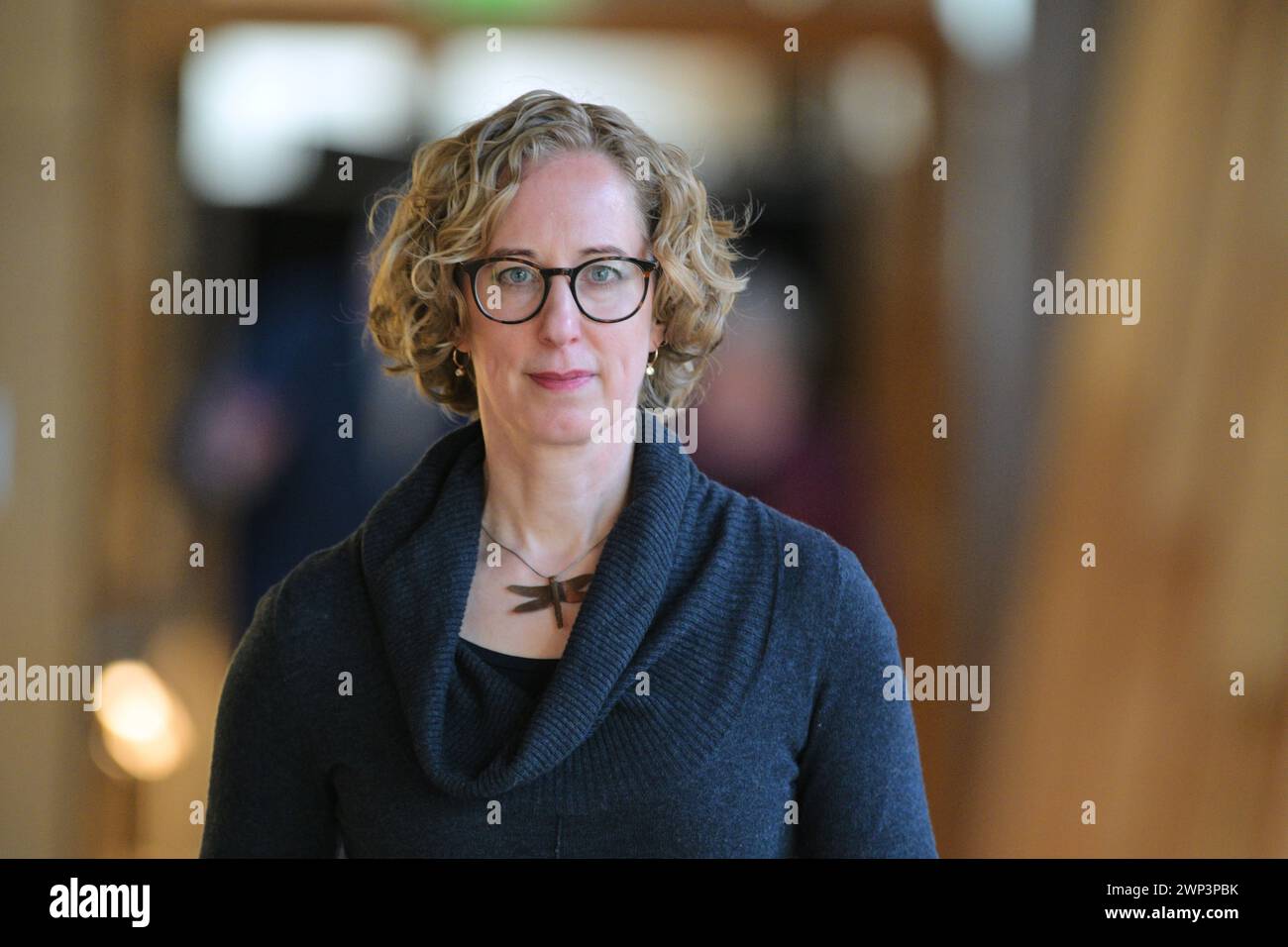 Edinburgh Scotland, UK 05 March 2024. Minister for Green Skills ...