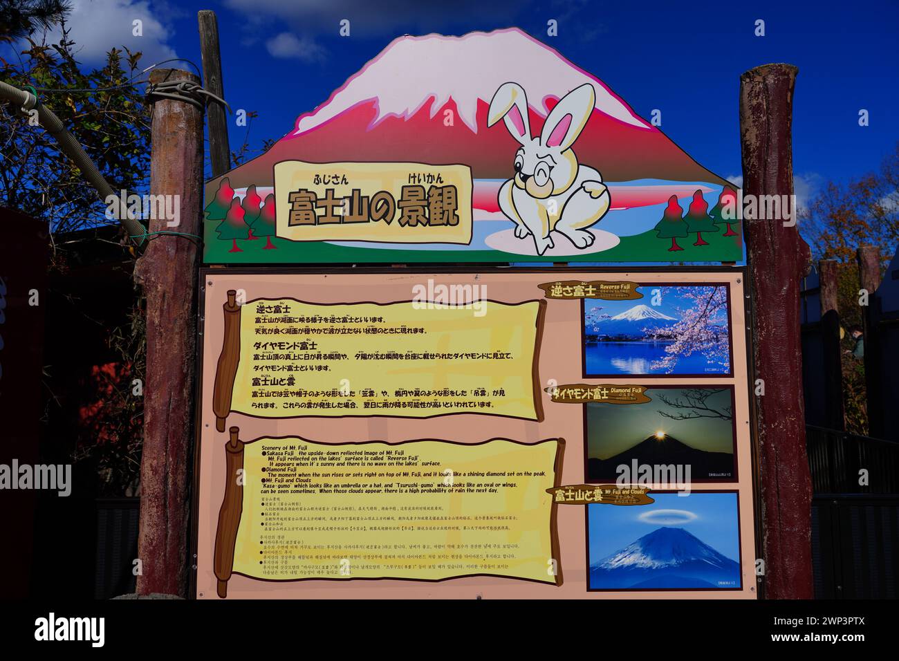 FUJIKAWAGUCHIKO, JAPAN – 20 NOV 2023 – View of the resort town of ...