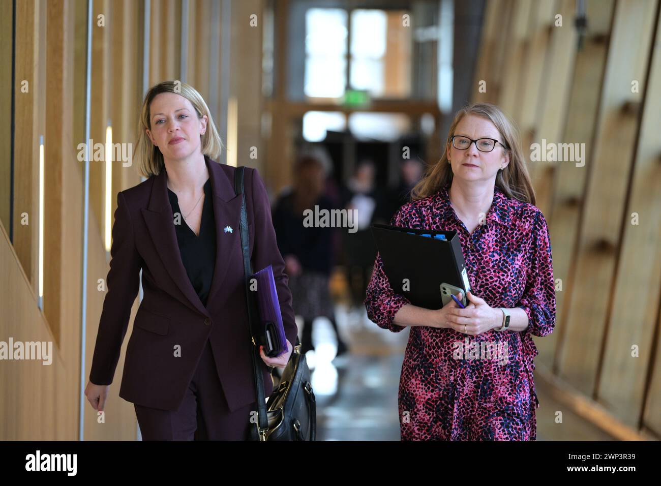 Edinburgh Scotland, UK 05 March 2024. Cabinet Secretary for Education ...