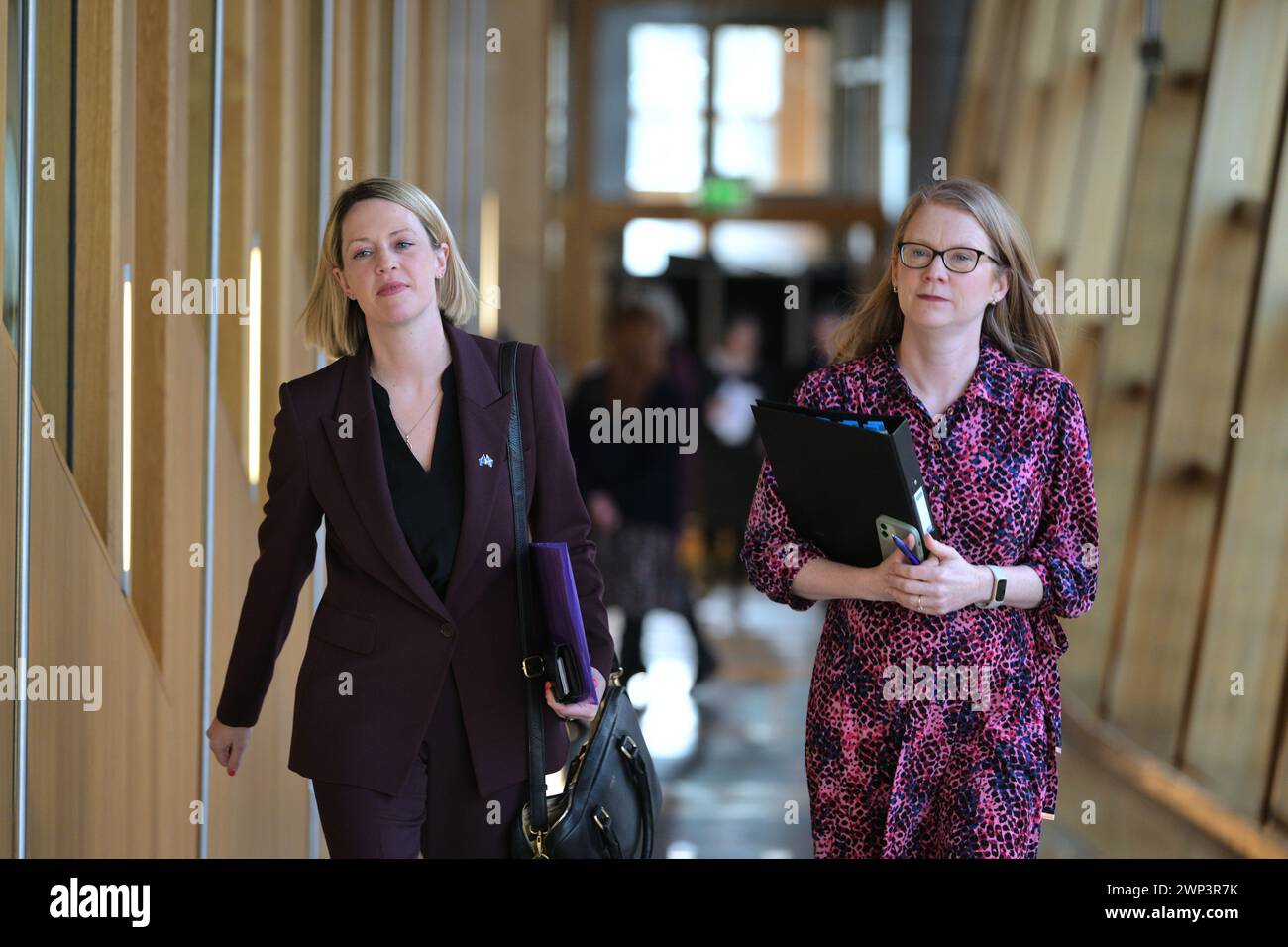 Edinburgh Scotland, UK 05 March 2024. Cabinet Secretary for Education ...